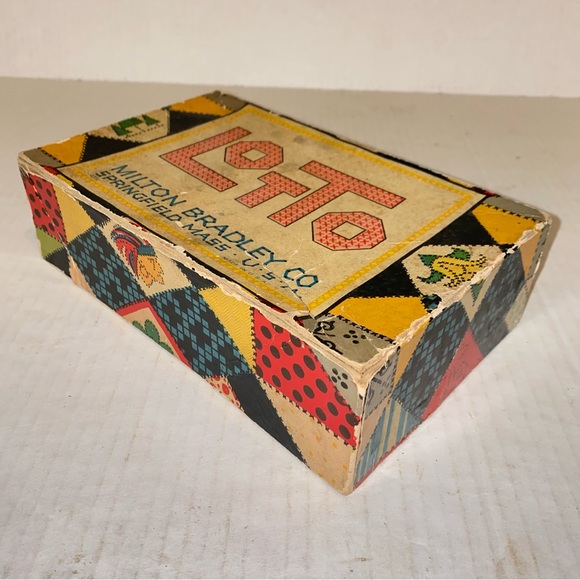 Milton Bradley | Games | Rare Vintage Lotto Game 435 By Milton Bradley ...